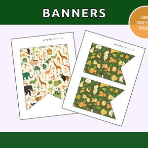 Safari Jungle Bulletin Board Kit: Classroom Decor (digital Download) - Etsy