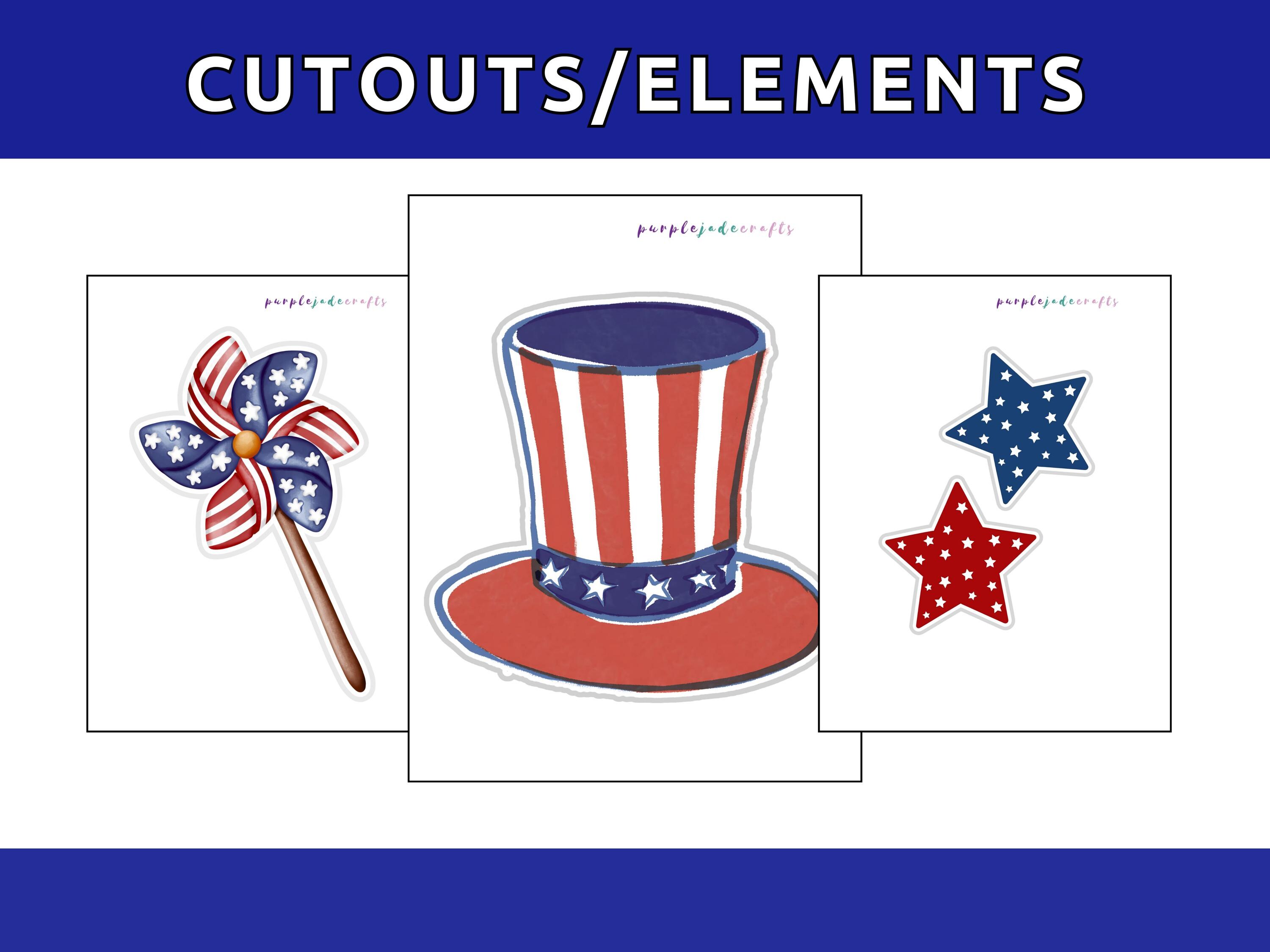 Independence Day Bulletin Board Kit 4th of July Bulletin Board Set ...