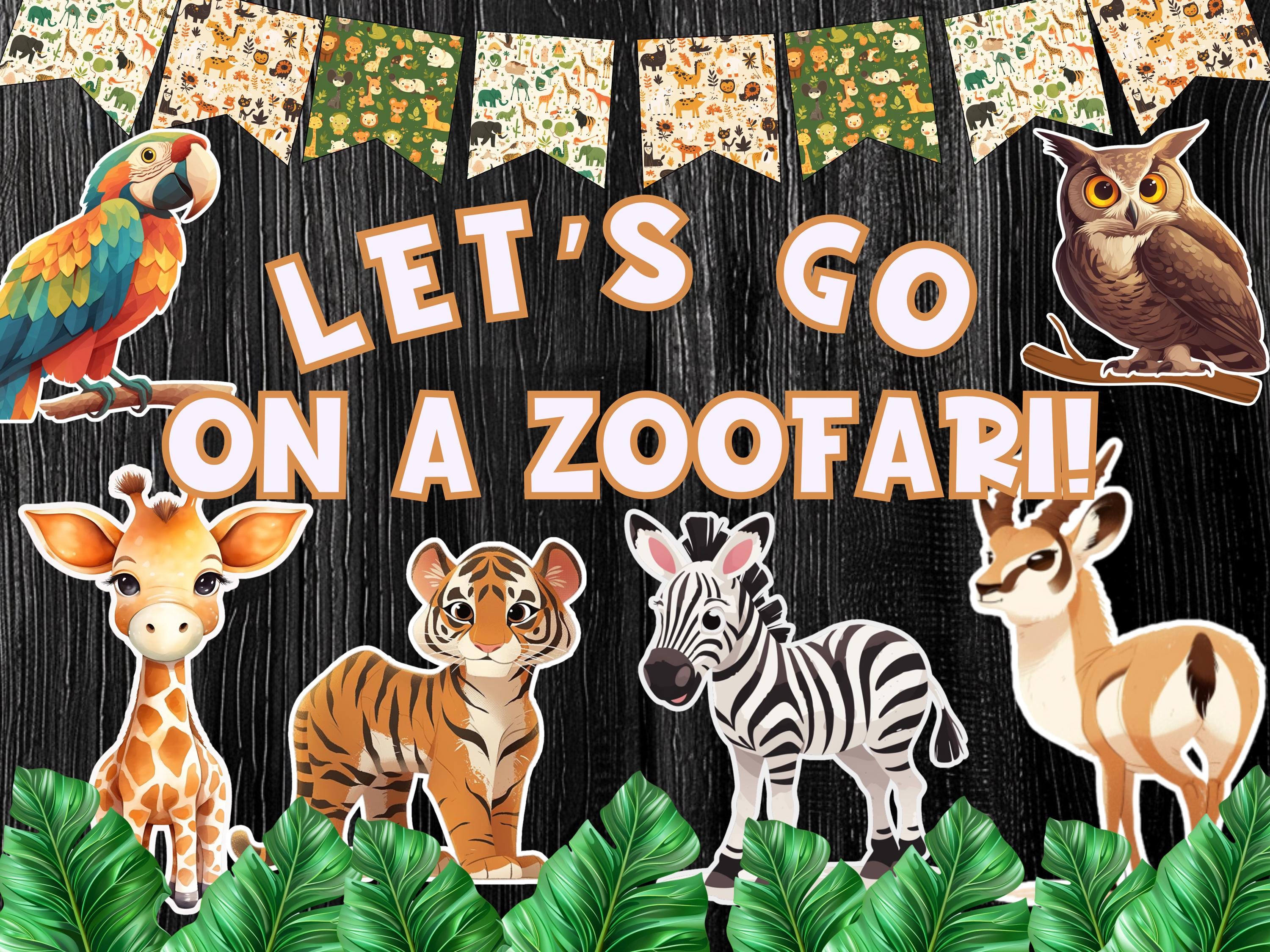 Safari Jungle Bulletin Board Kit: Classroom Decor (digital Download) - Etsy