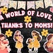 Mother's Day Bulletin Board Kit Thanks to Moms Theme Moms Love Theme ...