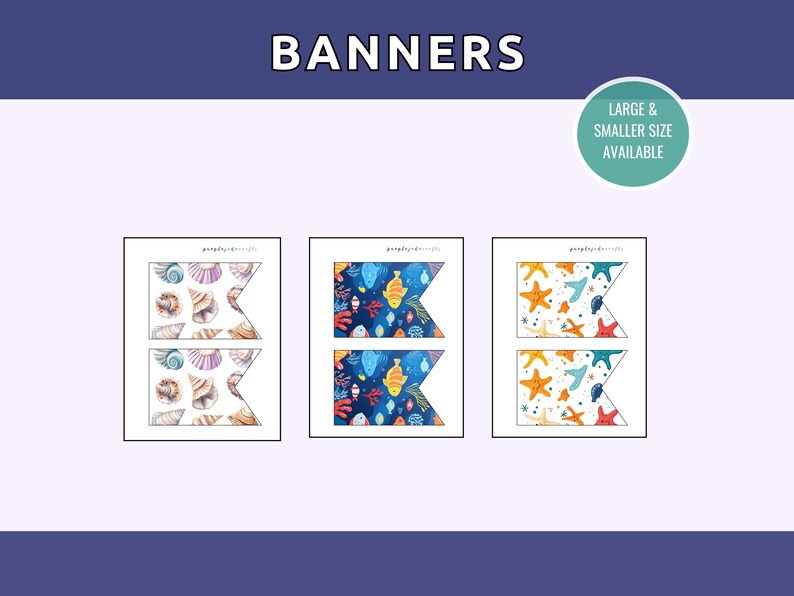 Under the Sea Fish Bulletin Board Kit Ocean Themed Decor Colorful Fishy ...