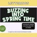 Spring Bulletin Board Kit With Buzzing Bees Theme Seasonal Classroom ...