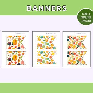 Summer Bulletin Board Kit Summer Fruits Theme Classroom Decoration End ...