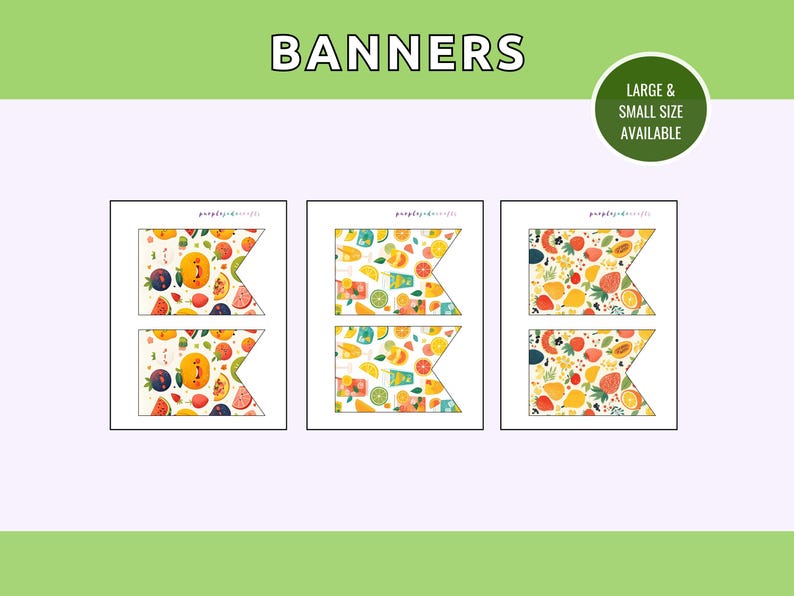 Summer Bulletin Board Kit Summer Fruits Theme Classroom Decoration End ...
