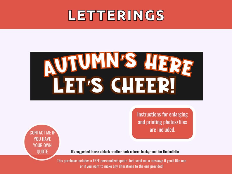 Cozy Autumn Bulletin Board Kit September Decor Ideas for Fall Weather ...