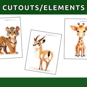 Safari Jungle Bulletin Board Kit: Classroom Decor (digital Download) - Etsy