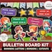 Gamer Theme Bulletin Board Kit Back to School Bulletin Board Gamer ...