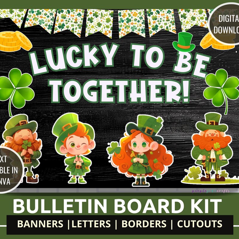 Leprechaun Bulletin Board - Etsy