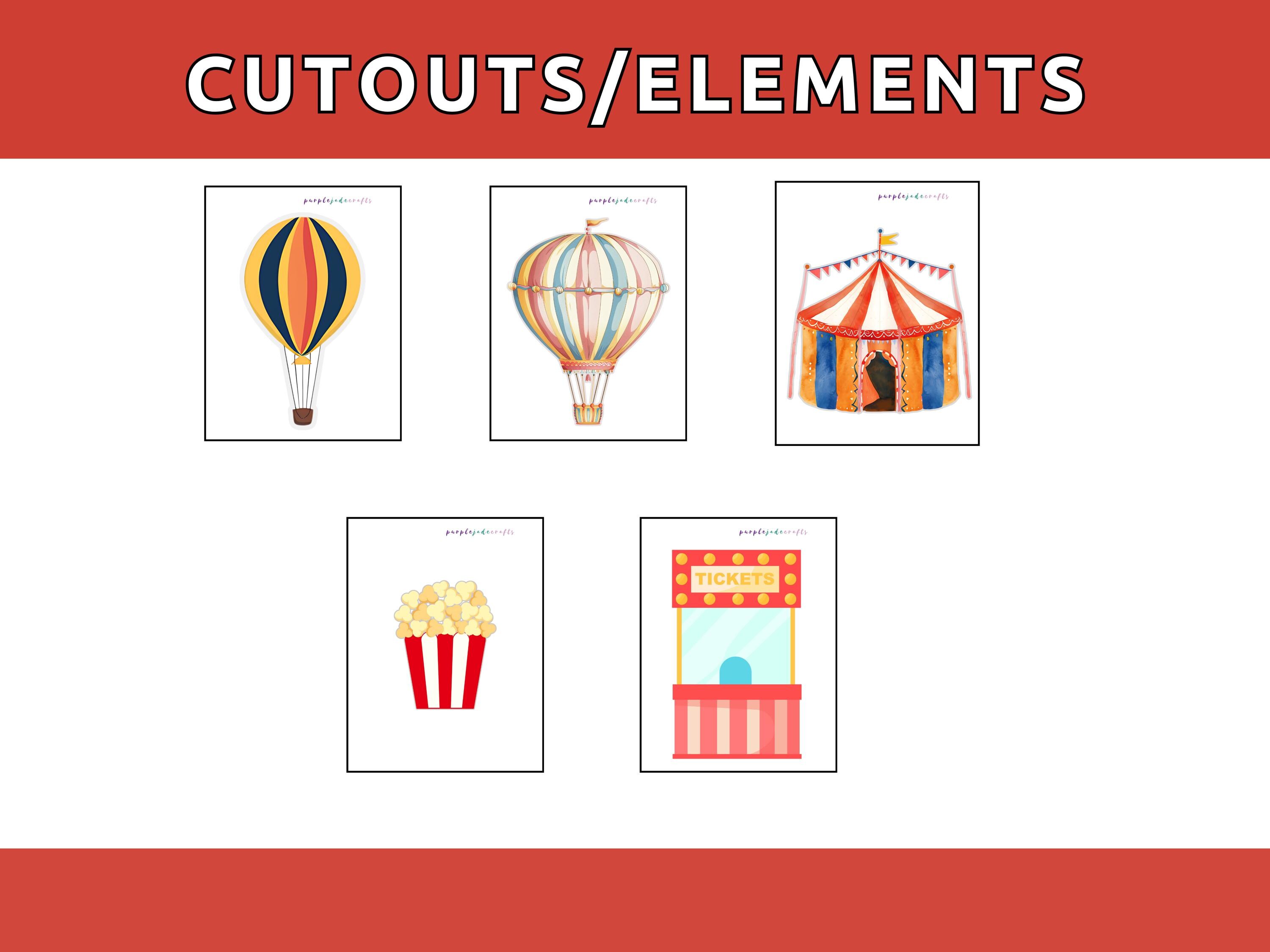 Classroom Bulletin Board Design Carnival Fun Theme Decor Set Back to ...