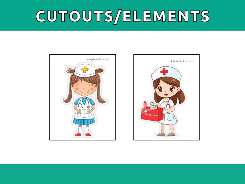 School Nurse is in Bulletin Board Classroom Health Decor School Health ...