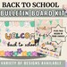 Back to School Bulletin Board Kit Pastel Color Bulletin Board Classroom ...