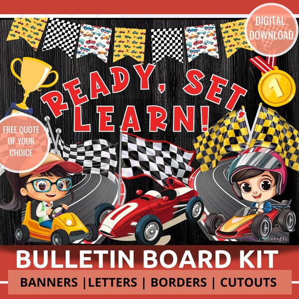 Racing Bulletin Board - Etsy