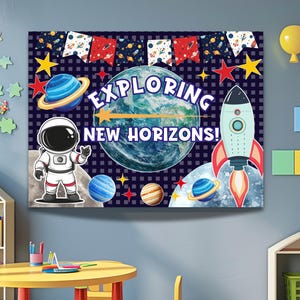 Kindergarten Classroom Design Back to School Space Exploration Theme ...