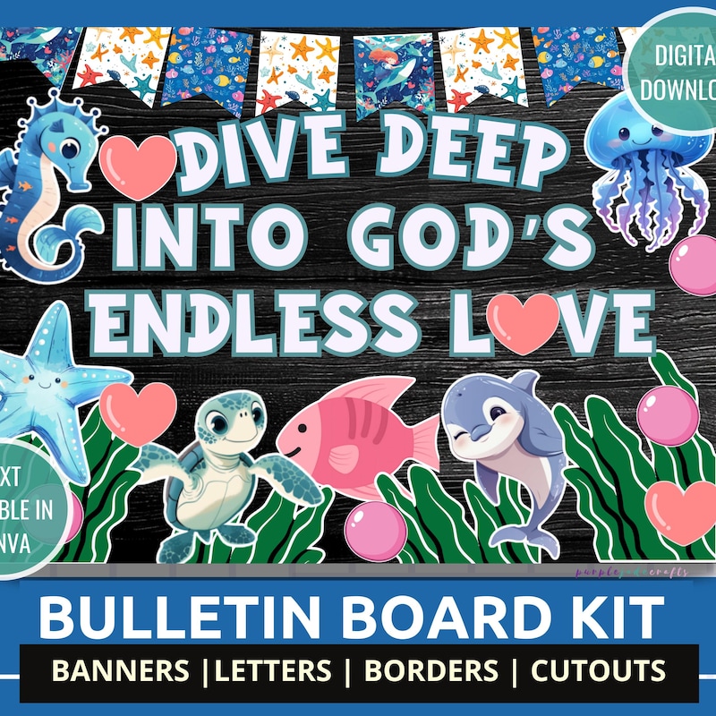 Church Summer Bulletin Board Ideas - Etsy