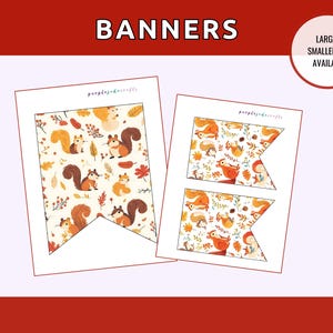 Autumn Squirrel Classroom Decor Fall Superhero Bulletin Board Printable ...