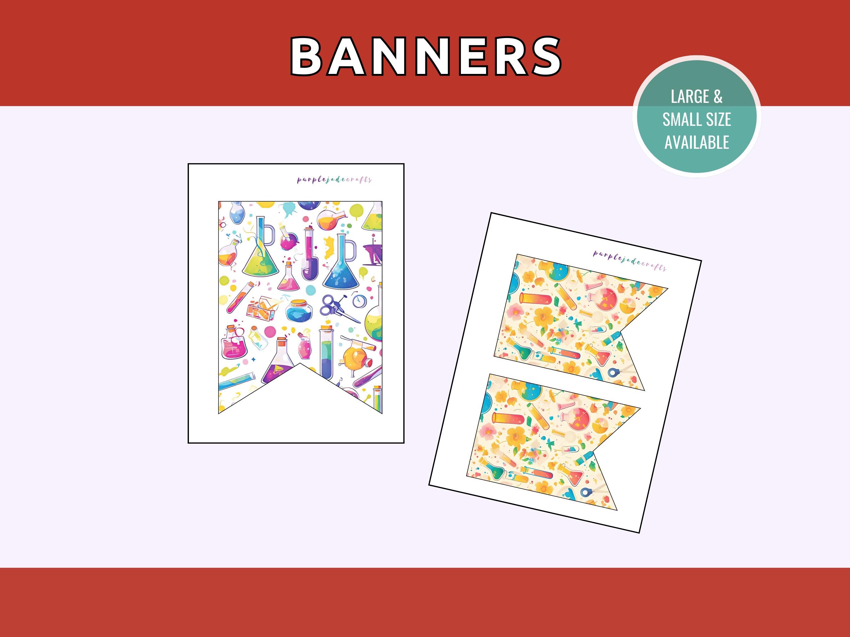 Science Bulletin Board Kit Classroom Bulletin Board Science Theme Decor ...