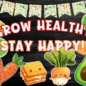 Nutrition Month Bulletin Board Lunch Room Bulletin Board Kit Nutrition ...