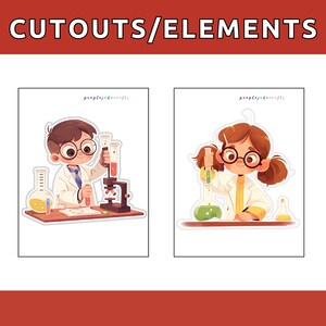 Science Bulletin Board Kit Classroom Bulletin Board Science Theme Decor ...