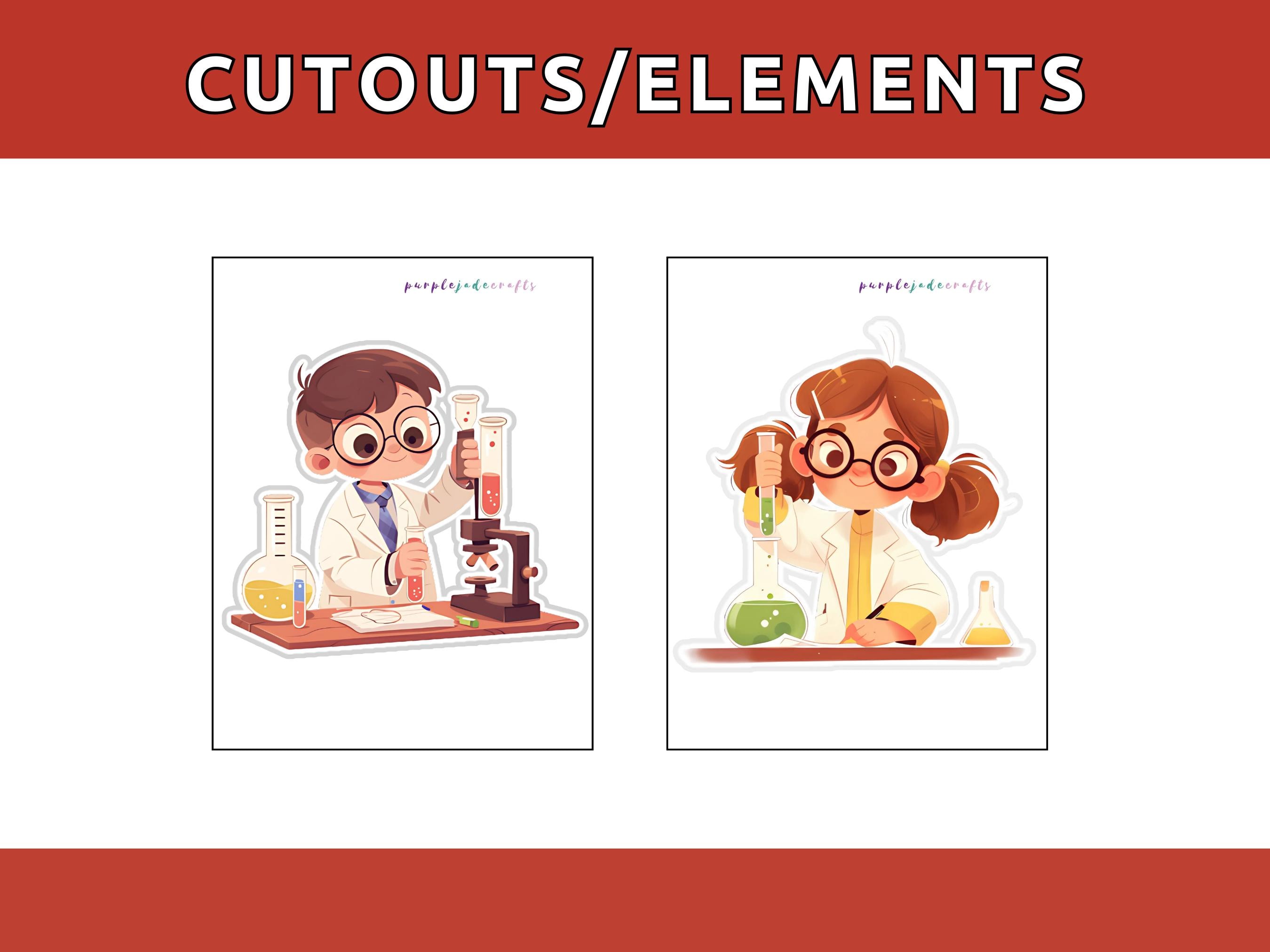 Science Bulletin Board Kit Classroom Bulletin Board Science Theme Decor ...