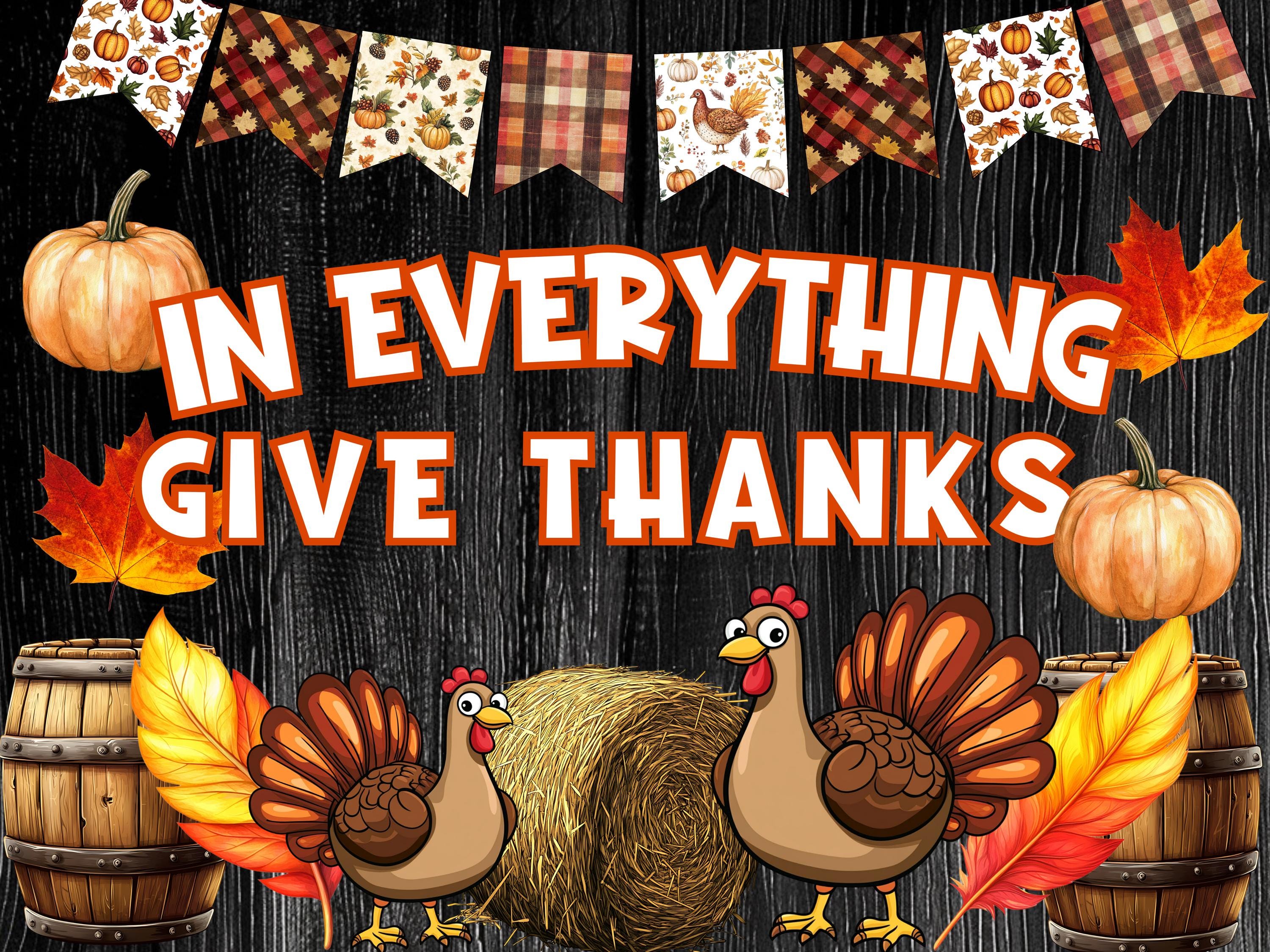 Gratitude Bulletin Board Kit Thanksgiving Season November Bulletin ...