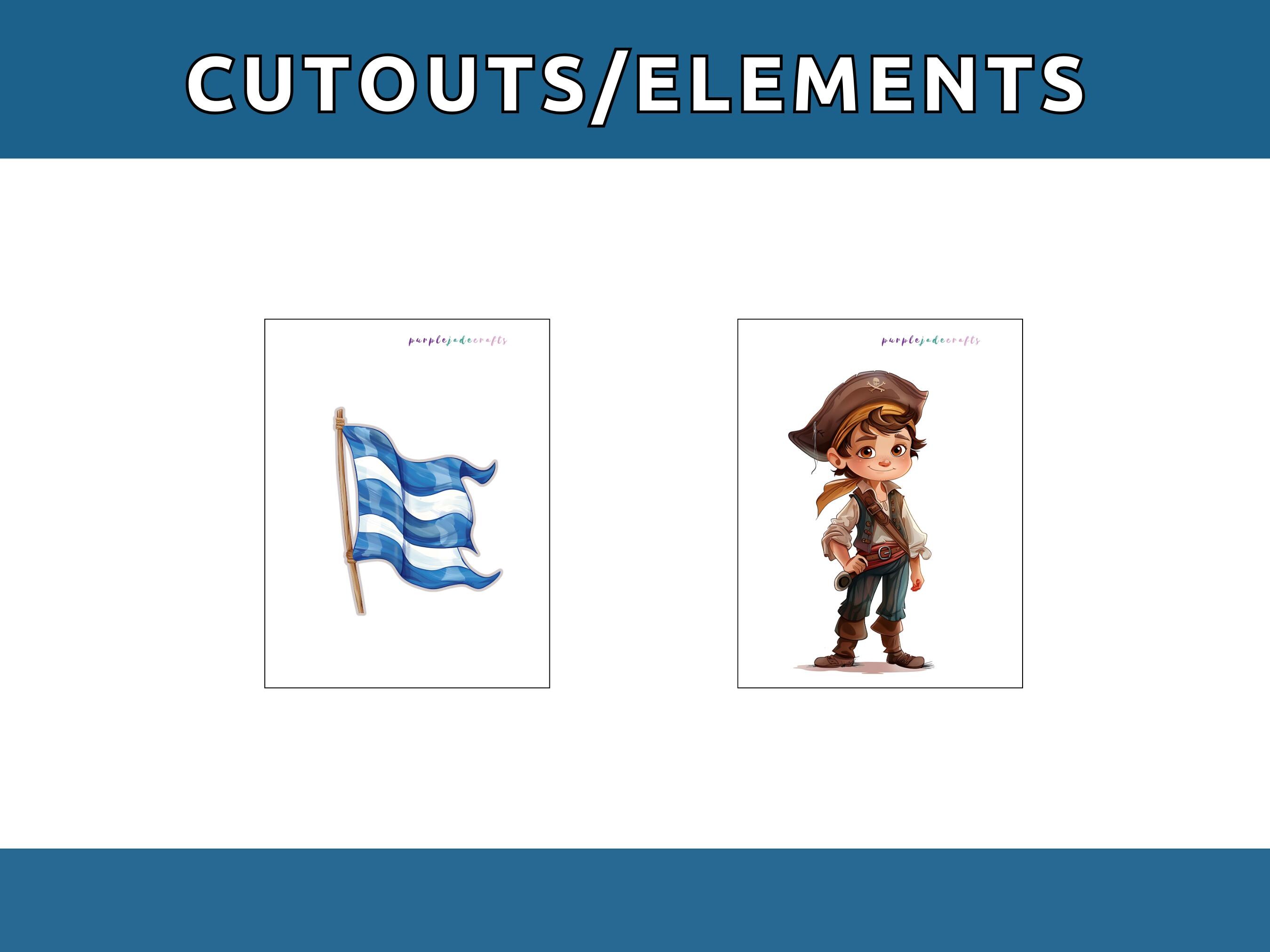 Classroom Bulletin Board Pirate Theme Back to School Decor Educational ...