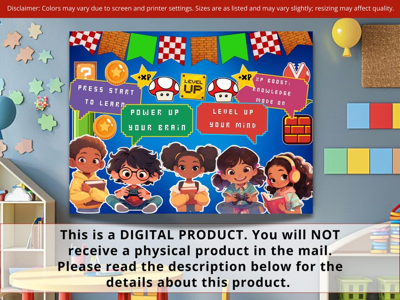 New Level Unlocked Game Classroom Bulletin Board Video Game Themed ...