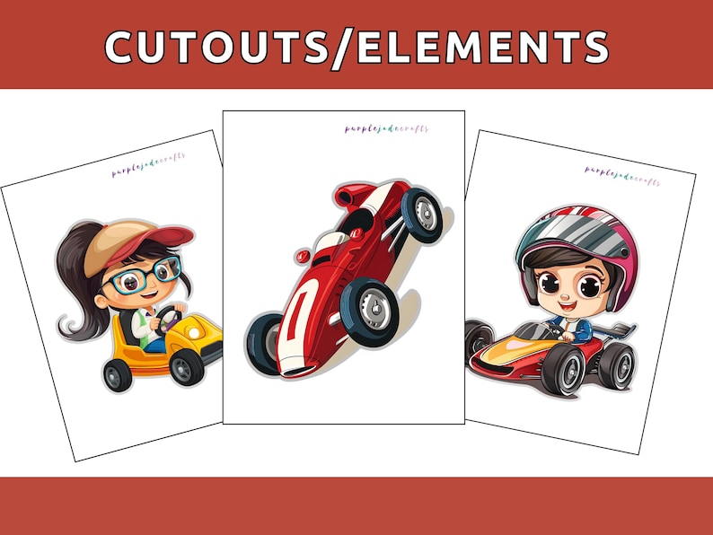 Race Car Bulletin Board Kit Back to School Classroom Decor Supplies ...