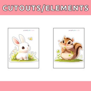 Spring Bulletin Board Kit With Bunny Theme Seasonal Classroom Decor Bunny Hopping Bulletin Board ...