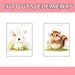 Spring Bulletin Board Kit With Bunny Theme Seasonal Classroom Decor ...