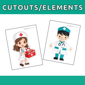 School Nurse is in Bulletin Board Classroom Health Decor School Health ...