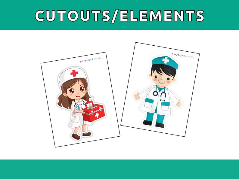 School Nurse is in Bulletin Board Classroom Health Decor School Health ...