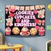 Valentines Bulletin Board Kit Cupcake and Kindness Theme Valentines ...