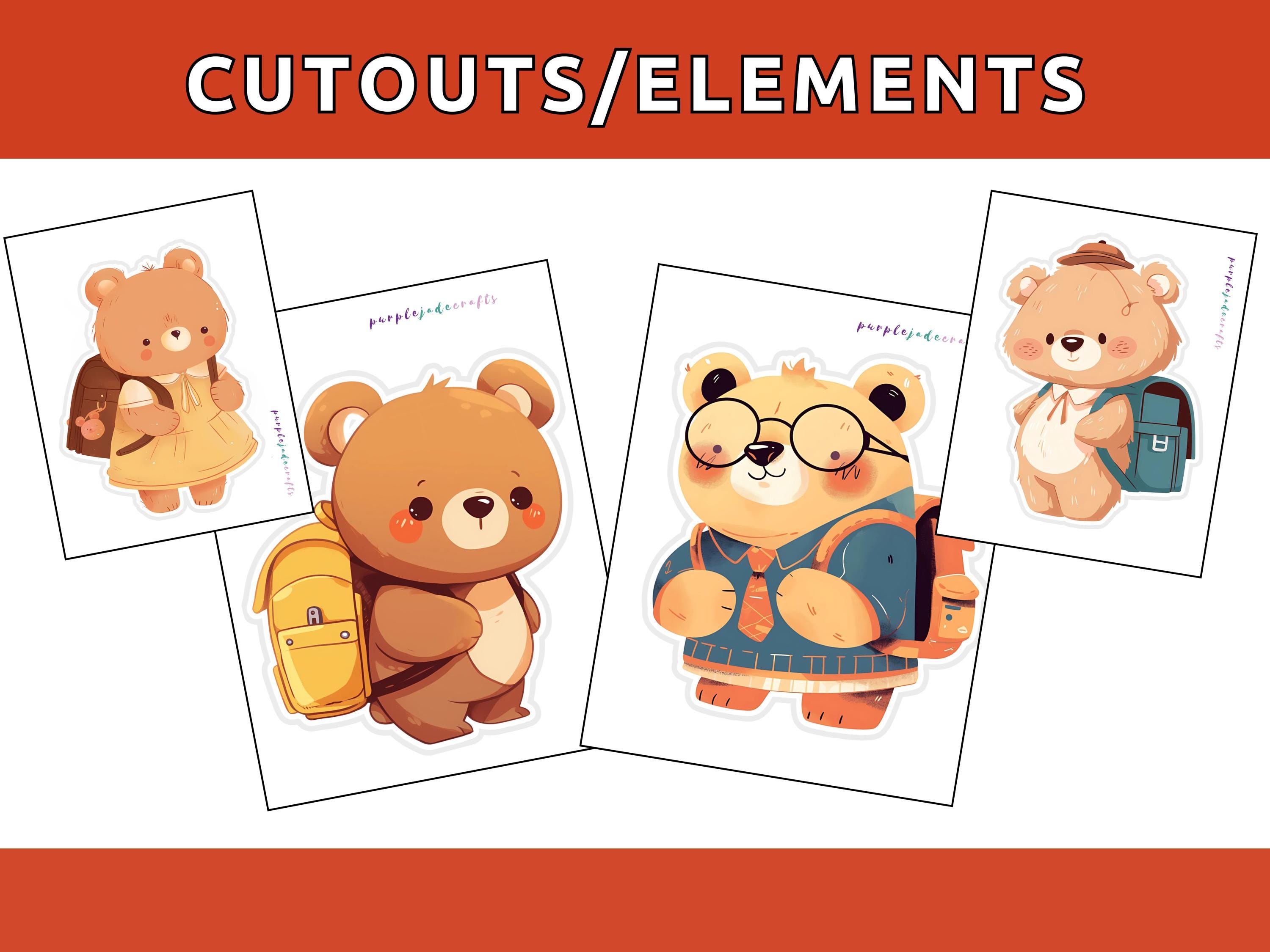 Bear Bulletin Board Kit Back to School Classroom Decor Cute Bear Themed ...