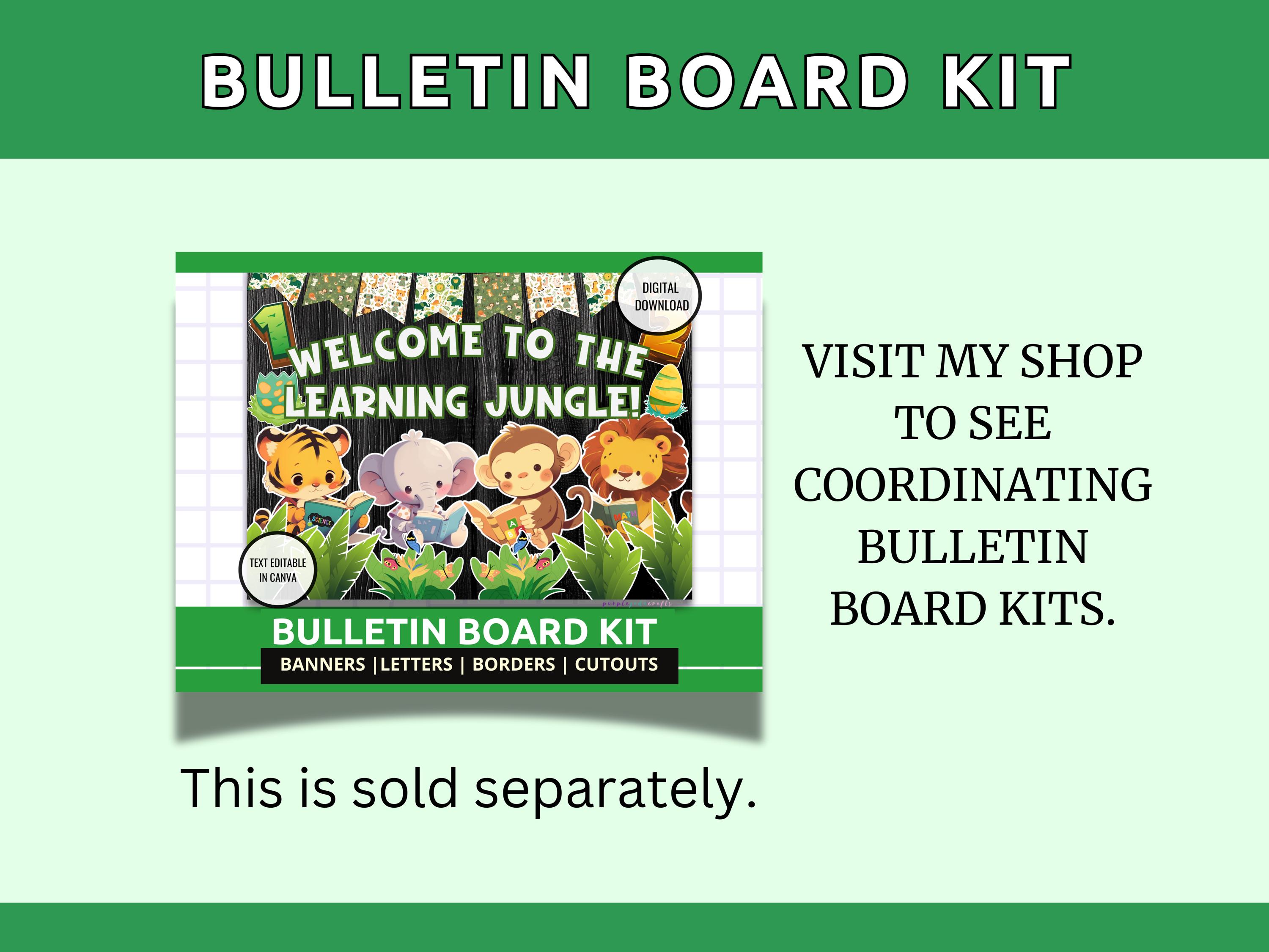 Jungle Safari Number Posters 1-10 | Printable Classroom Wall Decor ...