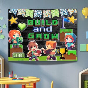 Gamer Theme Bulletin Board Kit Back to School Bulletin Board Gamer ...