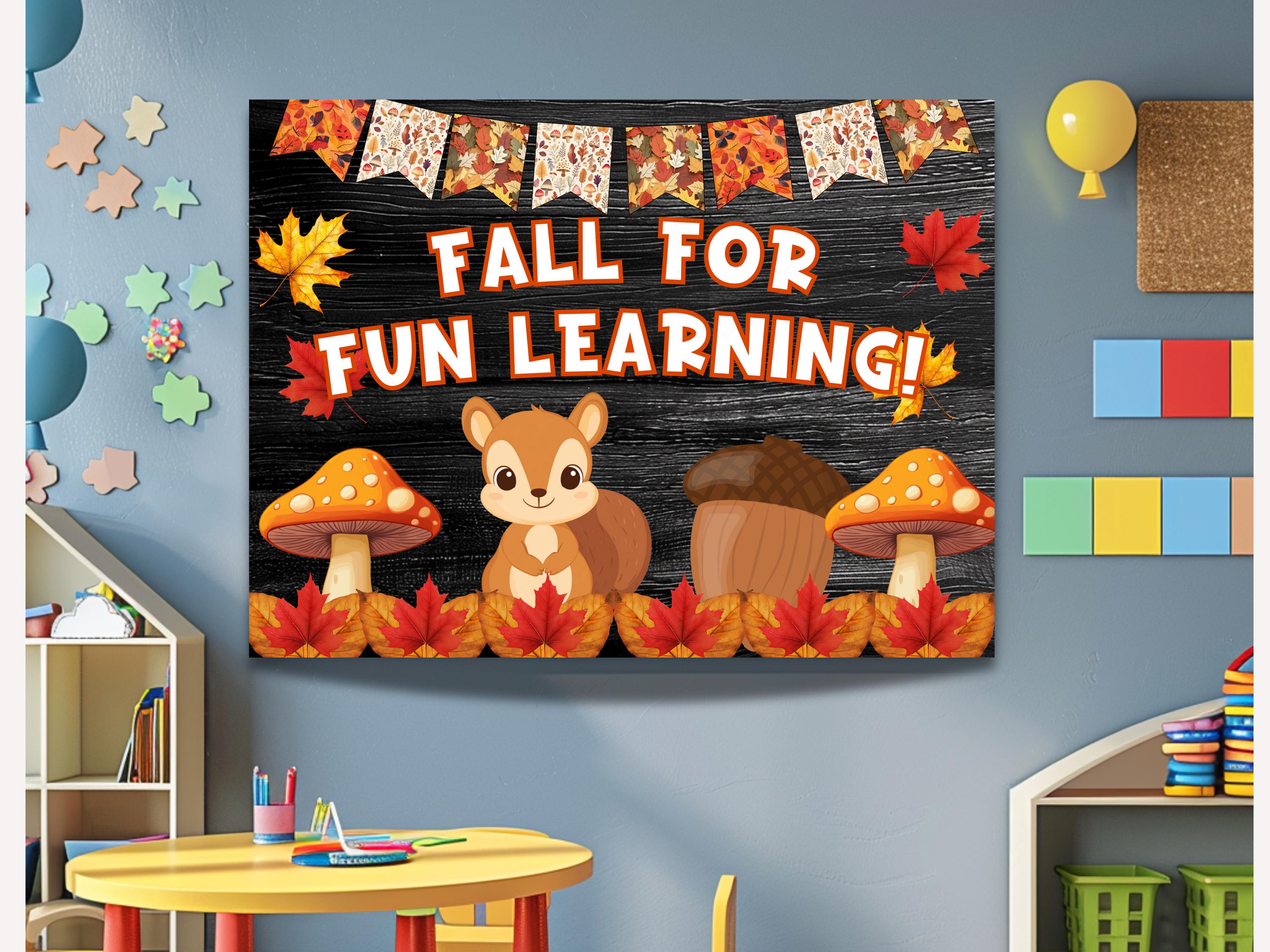 Daycare Bulletin Board Autumn Design Classroom Decor Trendy Design ...