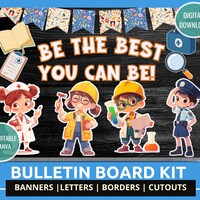 Community Helpers Bulletin Board | Bulletin Board Cutouts | Community ...