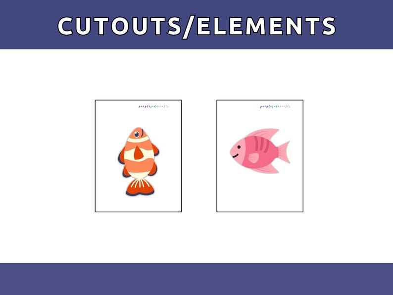 Classroom Bulletin Board Under the Sea Theme Decor Set Back to School ...