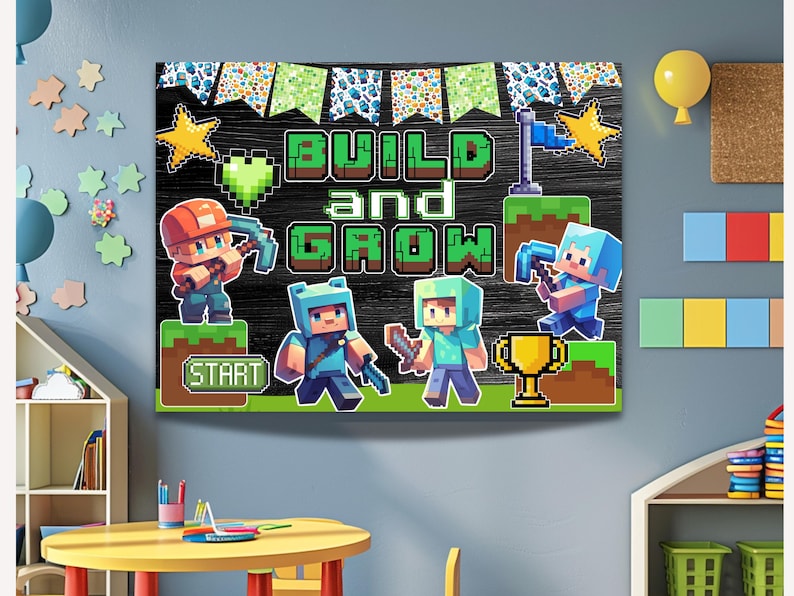 Back to School Gamer Bulletin Board Kit – Game-inspired Classroom Decor ...