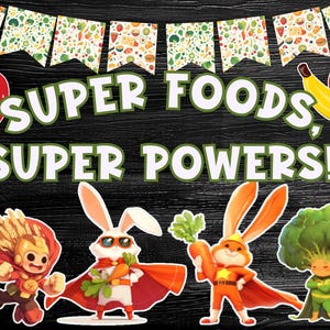 Nutrition Month Bulletin Board Lunch Room Bulletin Board Kit Nutrition ...