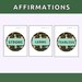 Affirmation Station Classroom Decor Jungle Safari Theme Positive ...