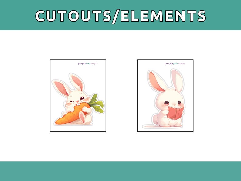 Spring Easter Bunny Bulletin Board Kit for Classroom | Printable Easter ...