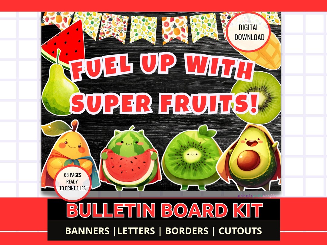 Nutrition Month Classroom Decor, Healthy Eating Bulletin Board ...