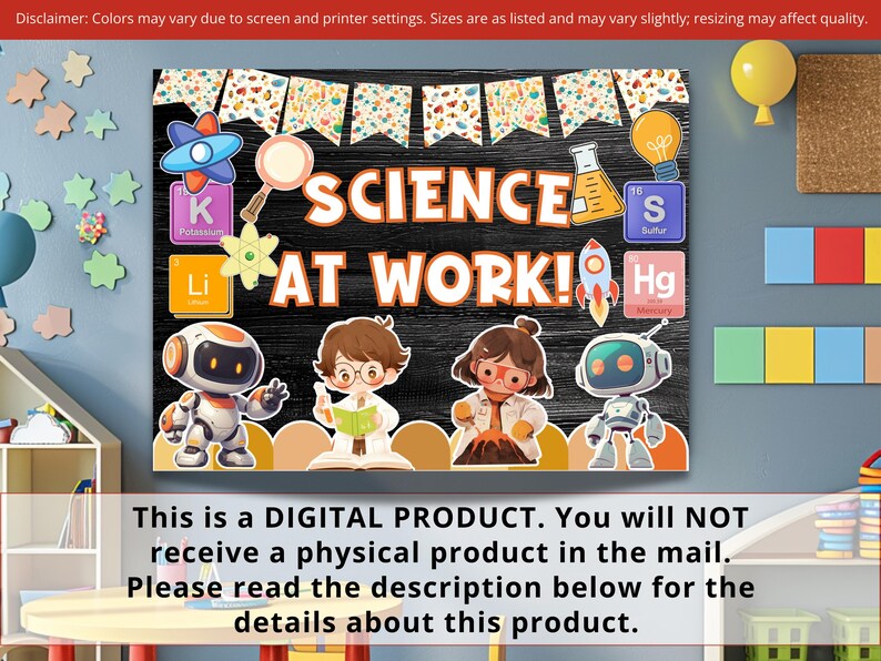 STEM Classroom Bulletin Board Kit Science Bulletin Board Kit Back to ...