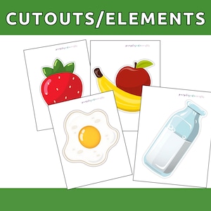 Nutrition Month Bulletin Board Lunch Room Bulletin Board Kit Nutrition ...