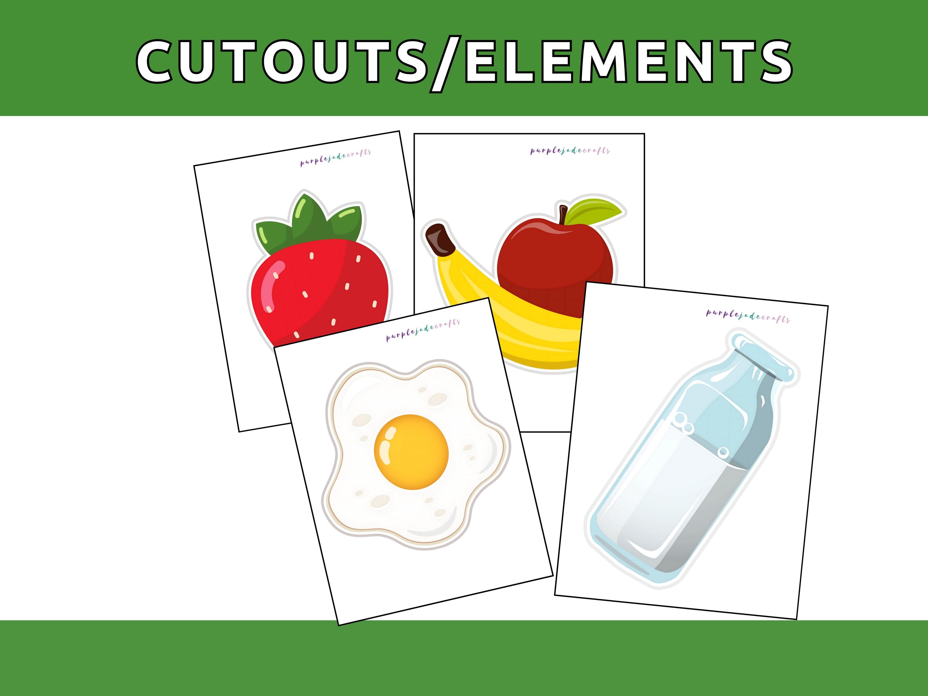 Nutrition Month Bulletin Board Lunch Room Bulletin Board Kit Nutrition ...