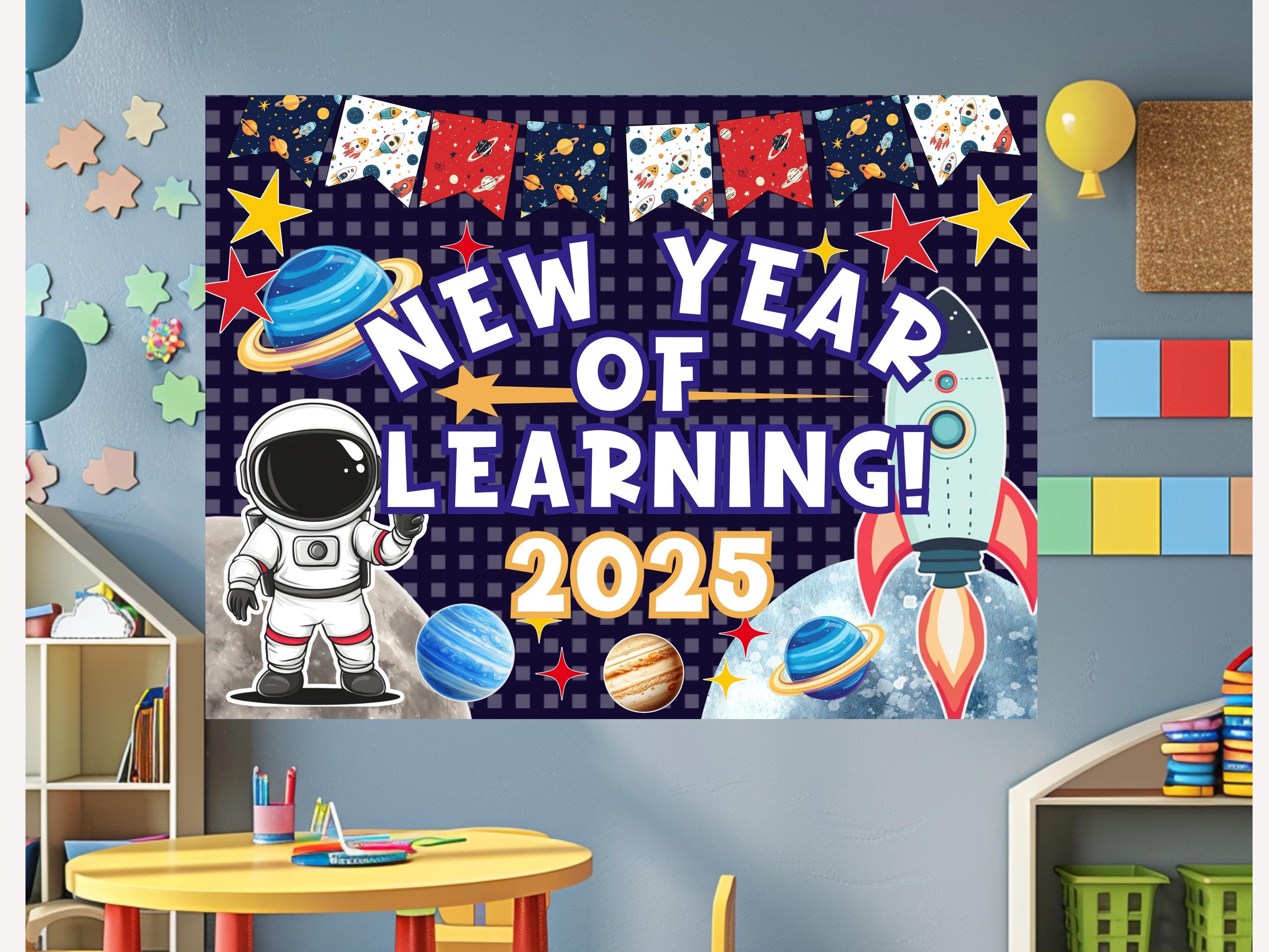Bulletin Board Ideas for New Year Kindergarten Classroom Design Space ...