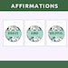 Affirmation Station Classroom Decor Jungle Safari Theme Positive ...
