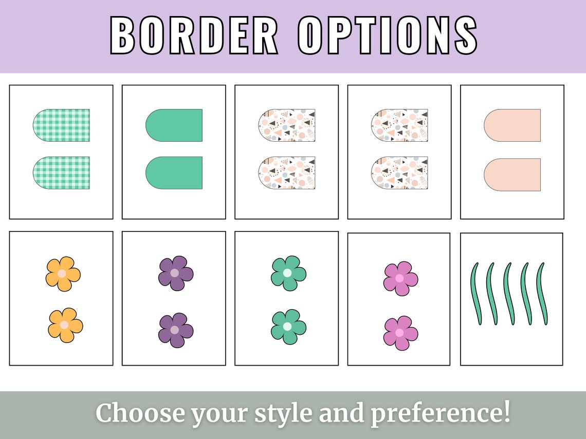 Back to School Bulletin Board Kit Pastel Color Bulletin Board Classroom ...