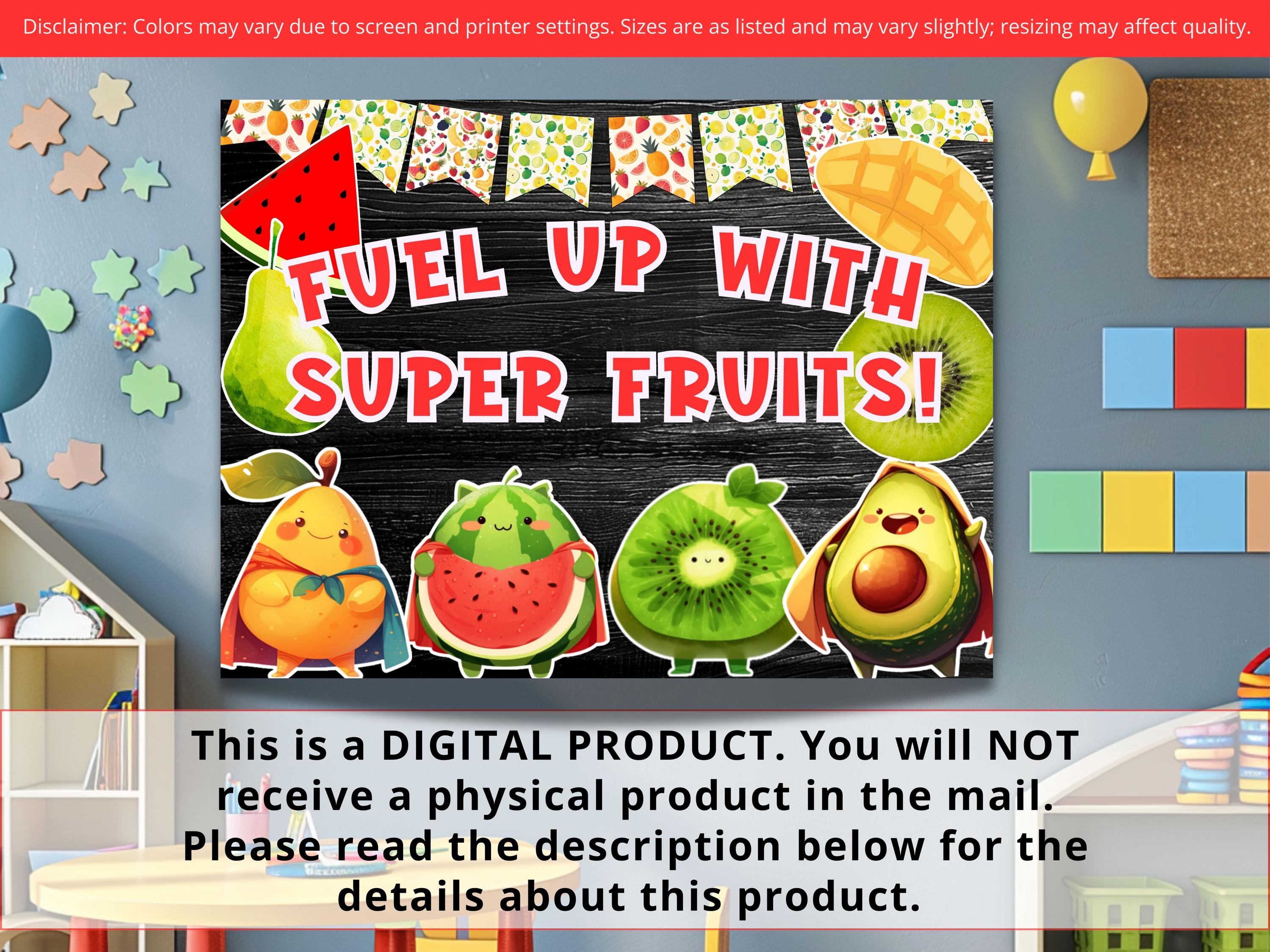 Healthy Habits Bulletin Board Kit, Nutrition Month Classroom Bulletin ...